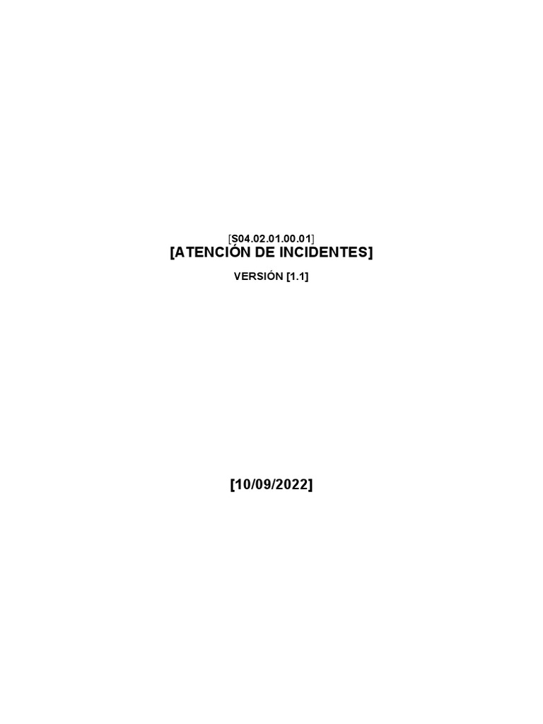 Plantilla para La Formulacion de Procesos de TI | PDF