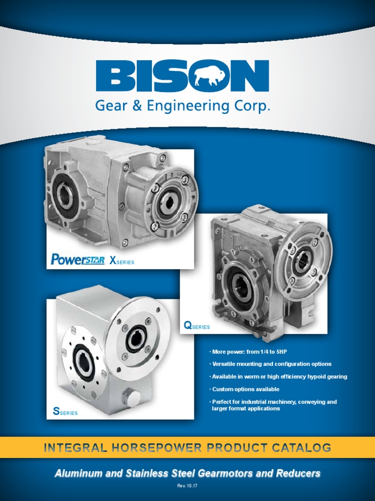 IHP Catalog | PDF | Electric Motor | Gear