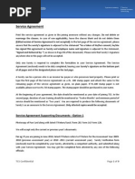 TCS Service Agreement and Surety Form | PDF | Guarantee | Virtue
