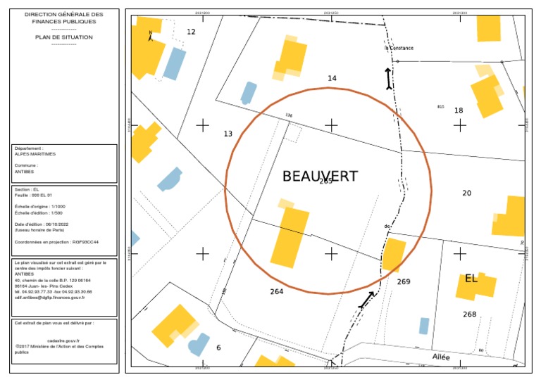 Plan Cadastral Normalise | PDF
