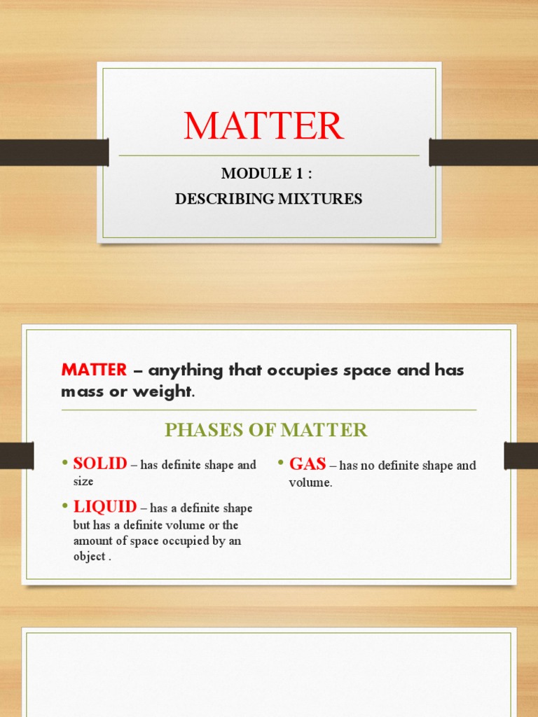 Kinds of Mixture | PDF | Mixture | Solubility