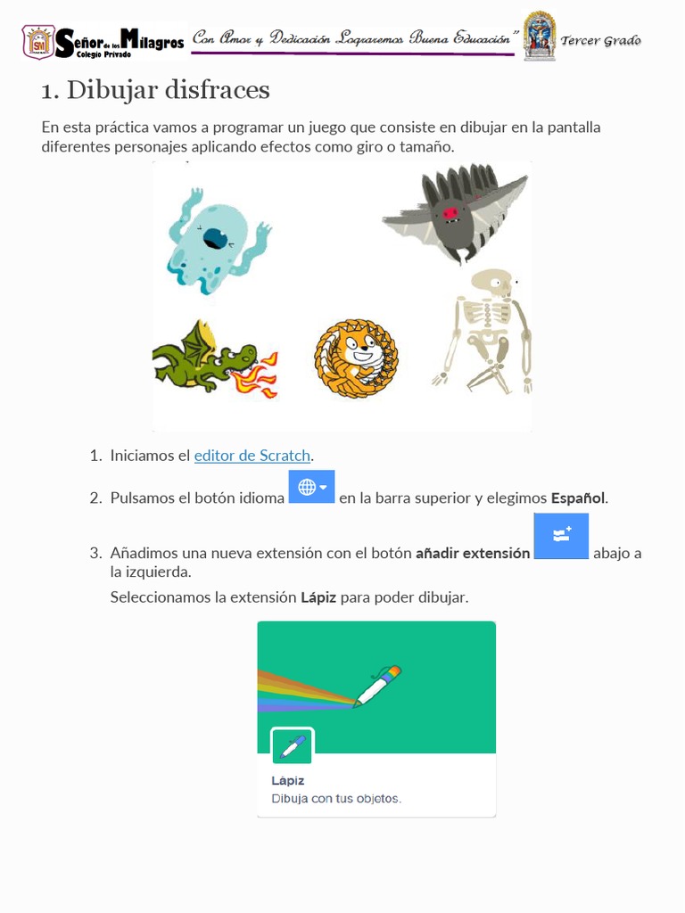 3ro Tutorial Scratch 1 | PDF