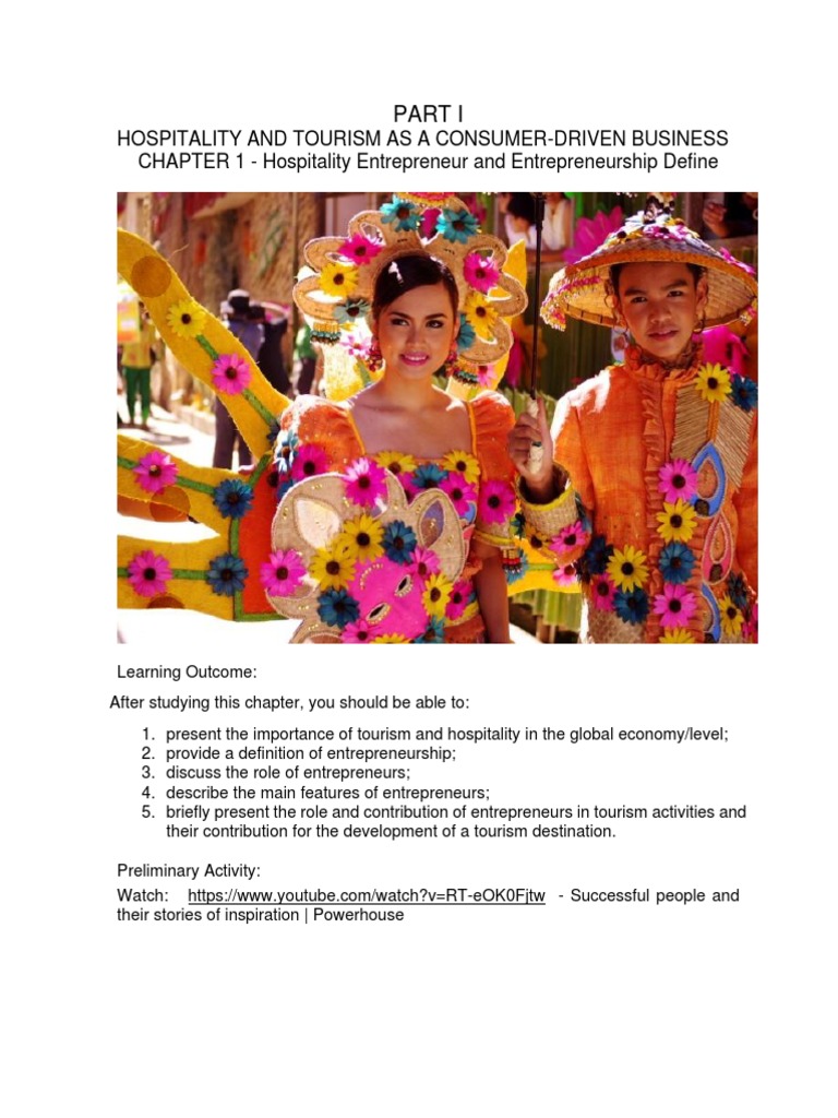 Entrepreneurship in Hospitality Overview | PDF | Entrepreneurship | Risk