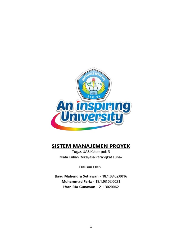 UAS RPL Kelompok 3 | PDF