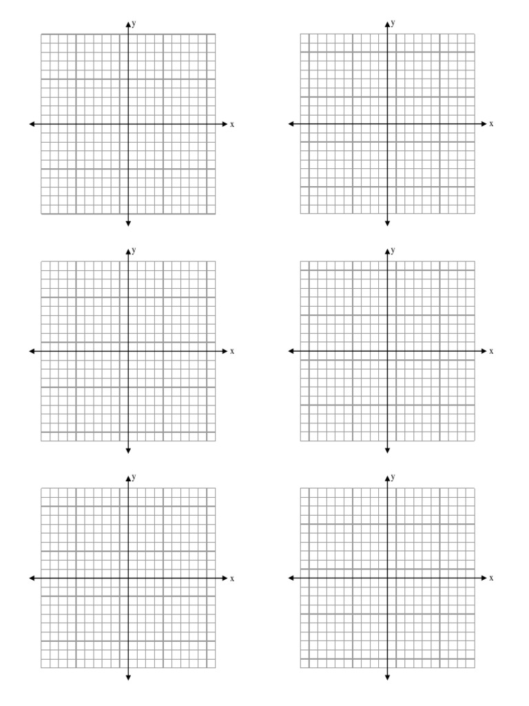 Blank Graphs Paper | PDF