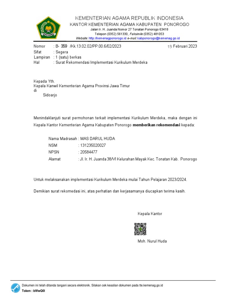 Contoh Berkas Upload IKM TP 2023-2024 PDUM | PDF