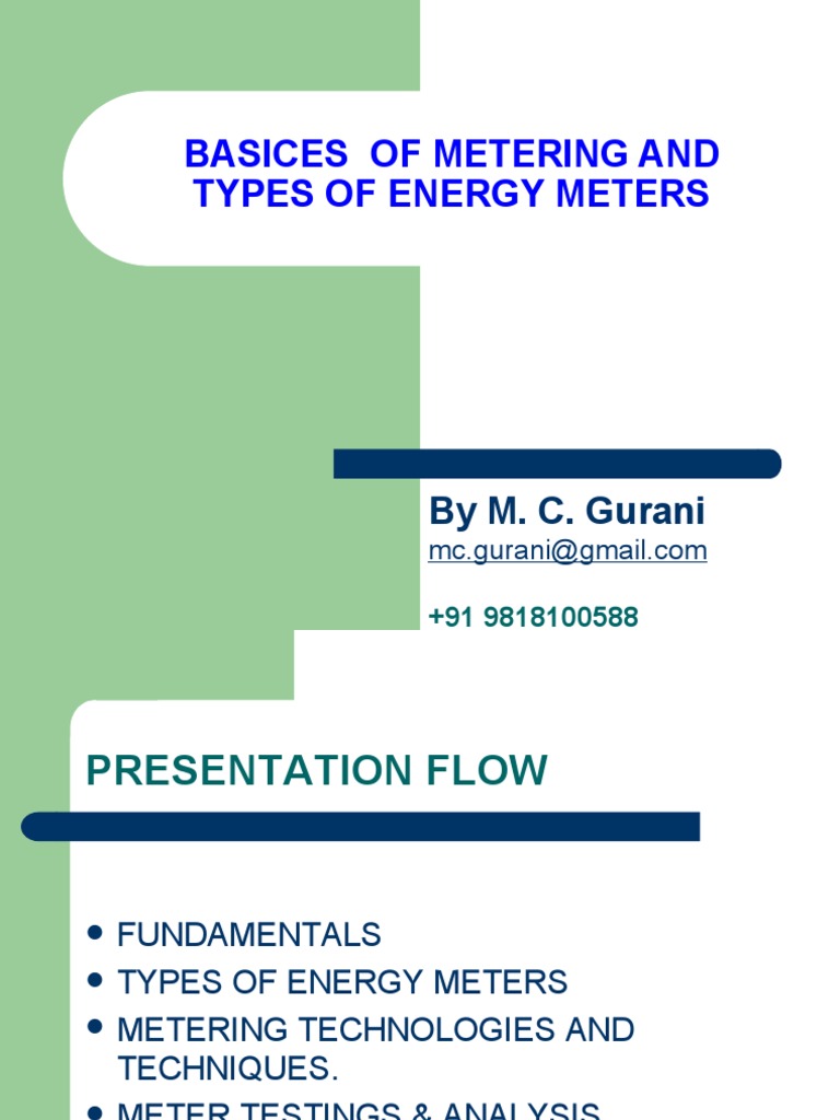 Metering For CBIP Complete | PDF | Transformer | Analog To Digital ...