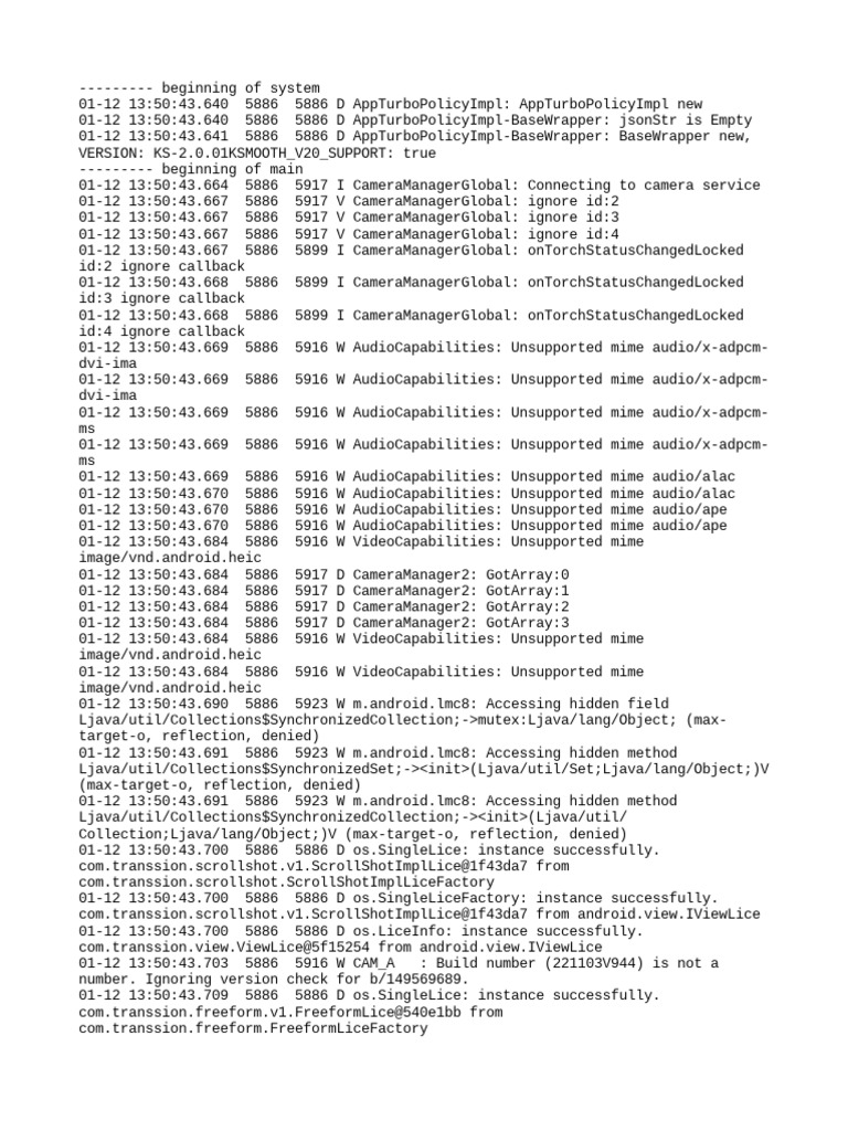 Logcat 1673542243599 | Download Free PDF | Java (Programming Language) | Software