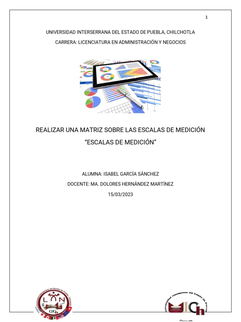 Escalas de Medicion | Descargar gratis PDF | Nivel de medida | Medición