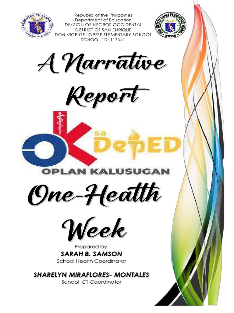 Dvles - Ok Sa Deped - Narrative Report | PDF | Medicine | Public Health