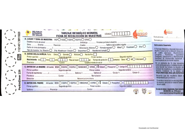 Cartilla Tamen | PDF