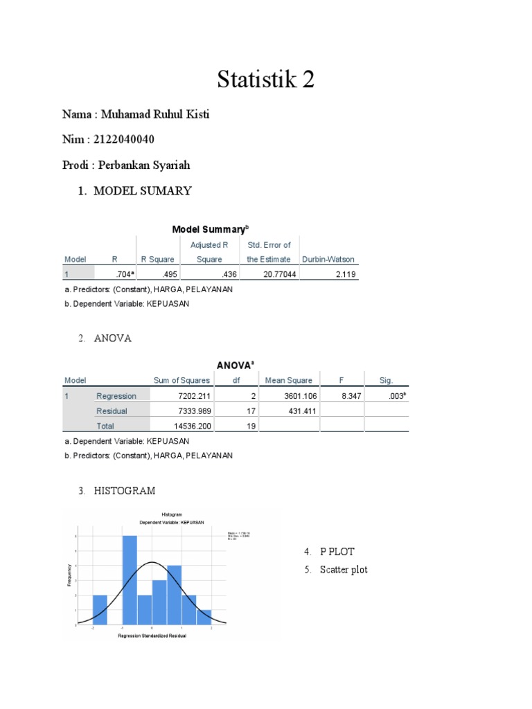 Statistik 2 | PDF | Science & Mathematics