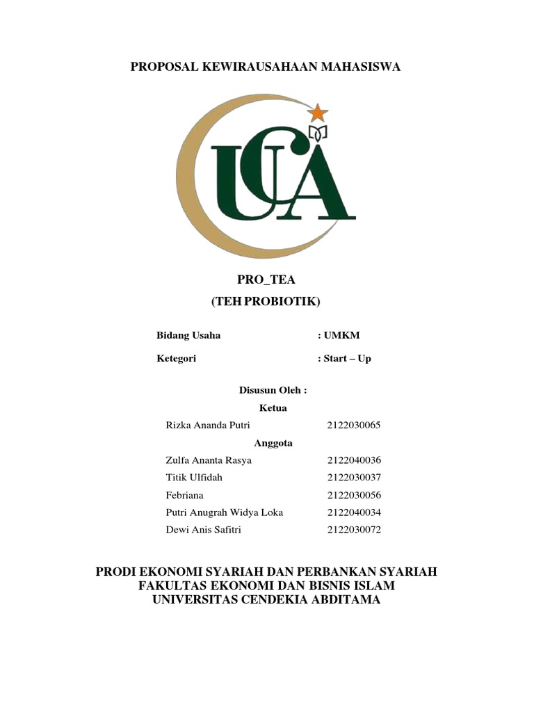 Proposal PMW_Protea update UAS | PDF