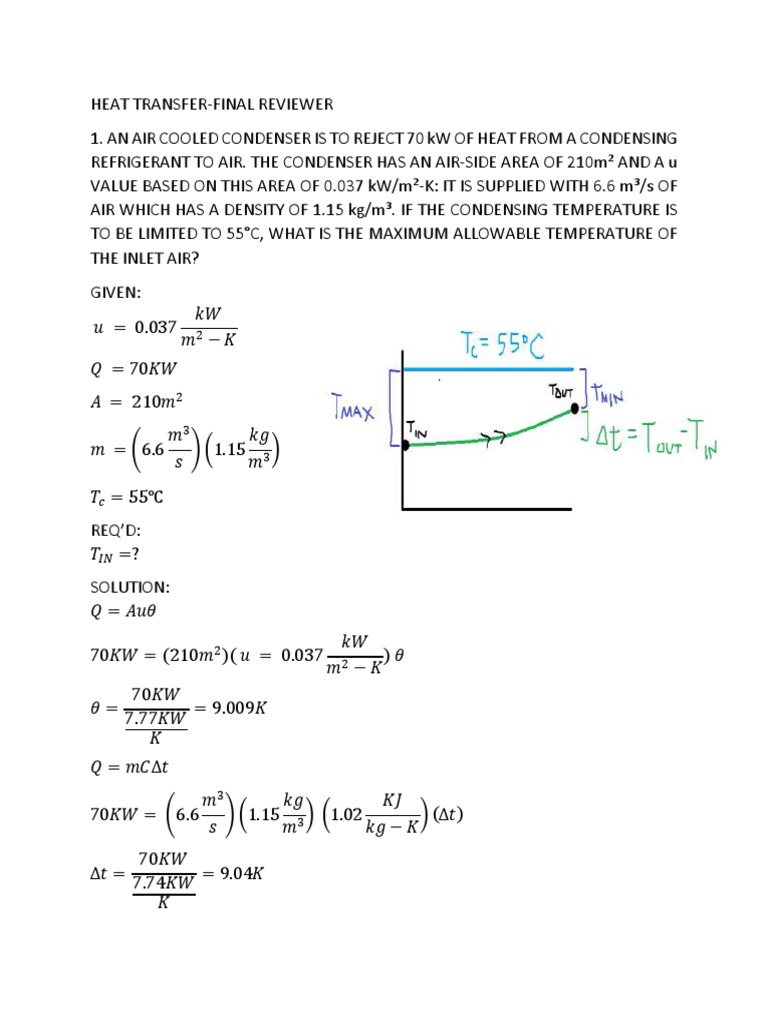 Heat Transfer-Final-Reviewer | PDF
