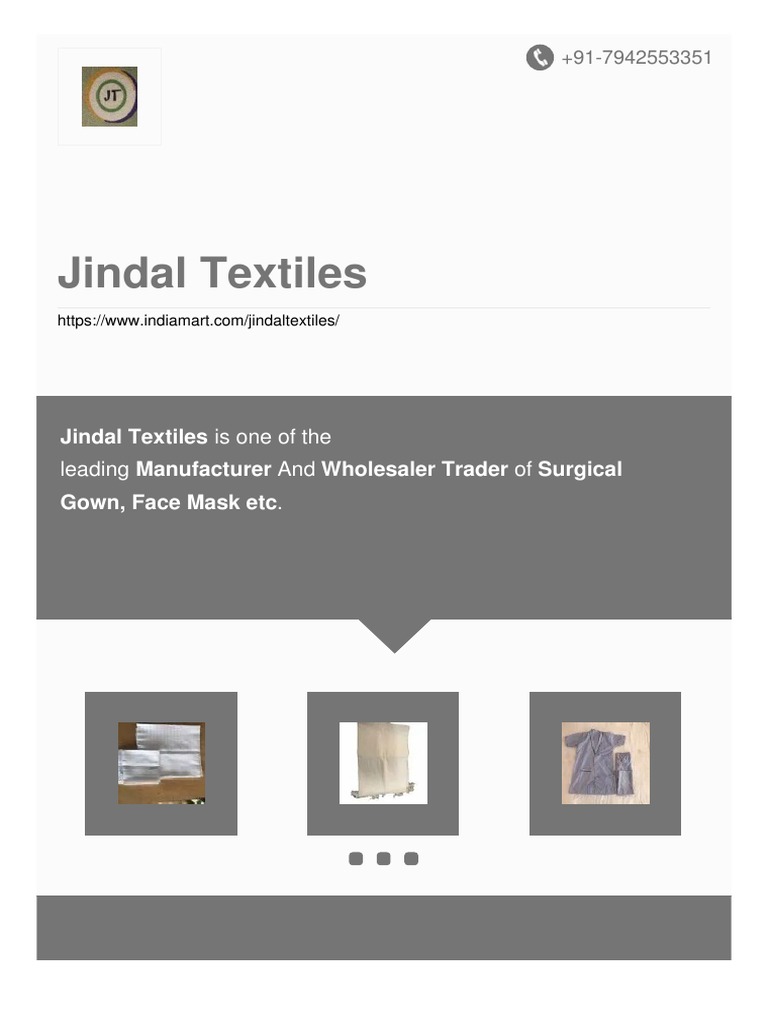 Jindal Textiles | PDF | Career & Growth | Business