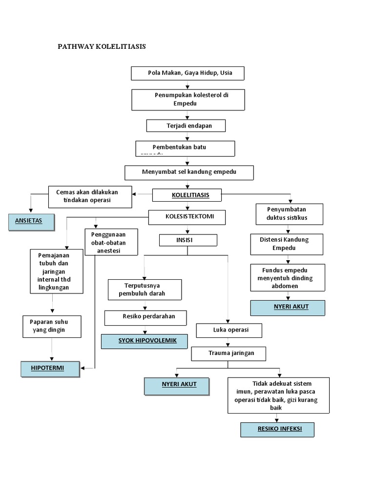 Kolelitiasis: Penyebab, Gejala, dan Risiko Operasi | PDF