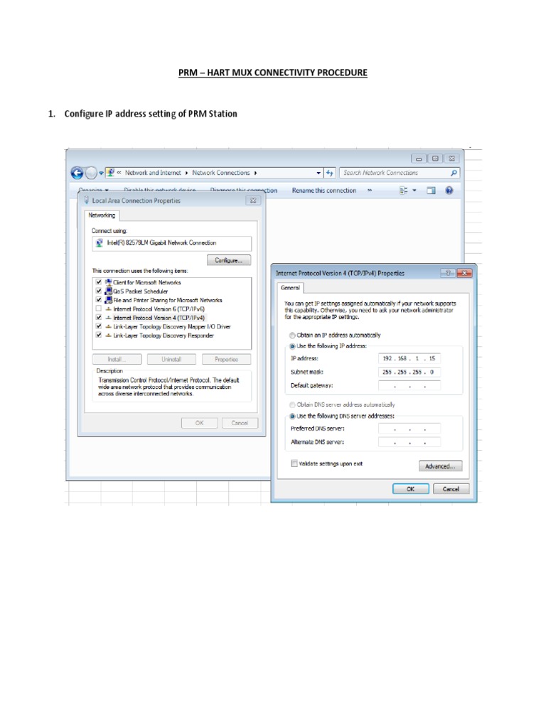PRM HART MUX Connectivity | PDF