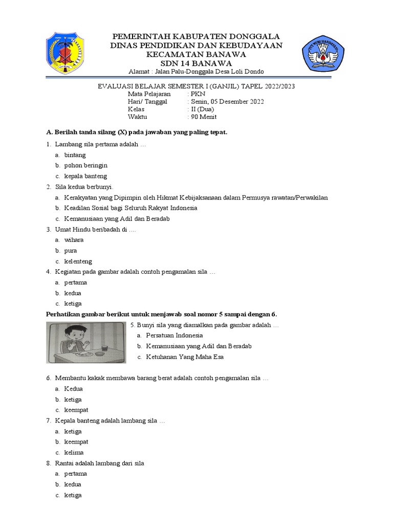 Soal Pkn Kelas 2 Pdf