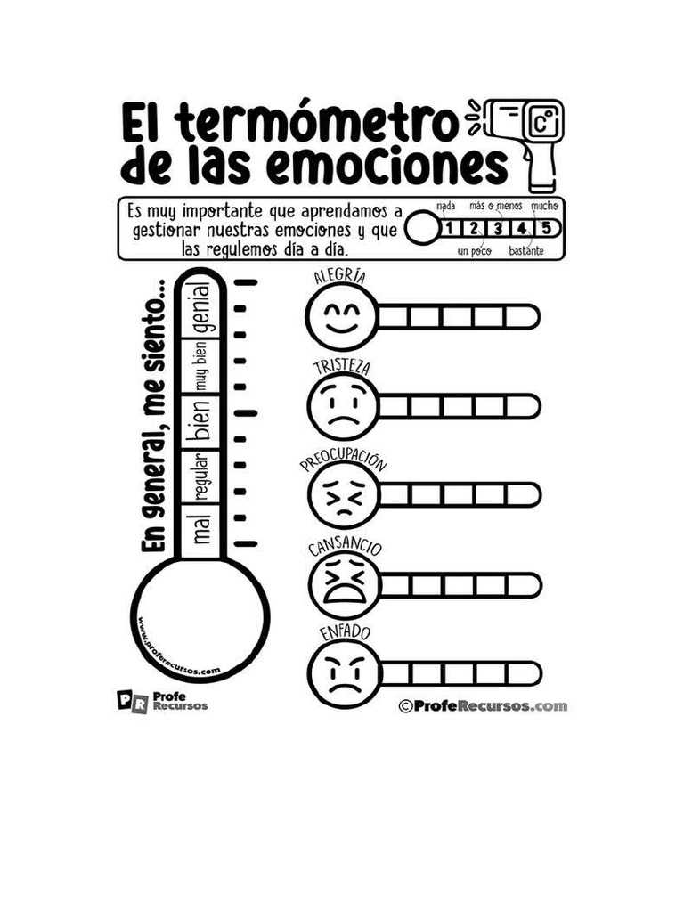 Termometro de Las Emociones | PDF