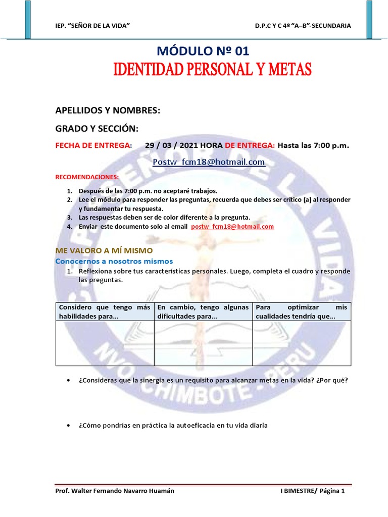 Modulo 1 Actividad | PDF