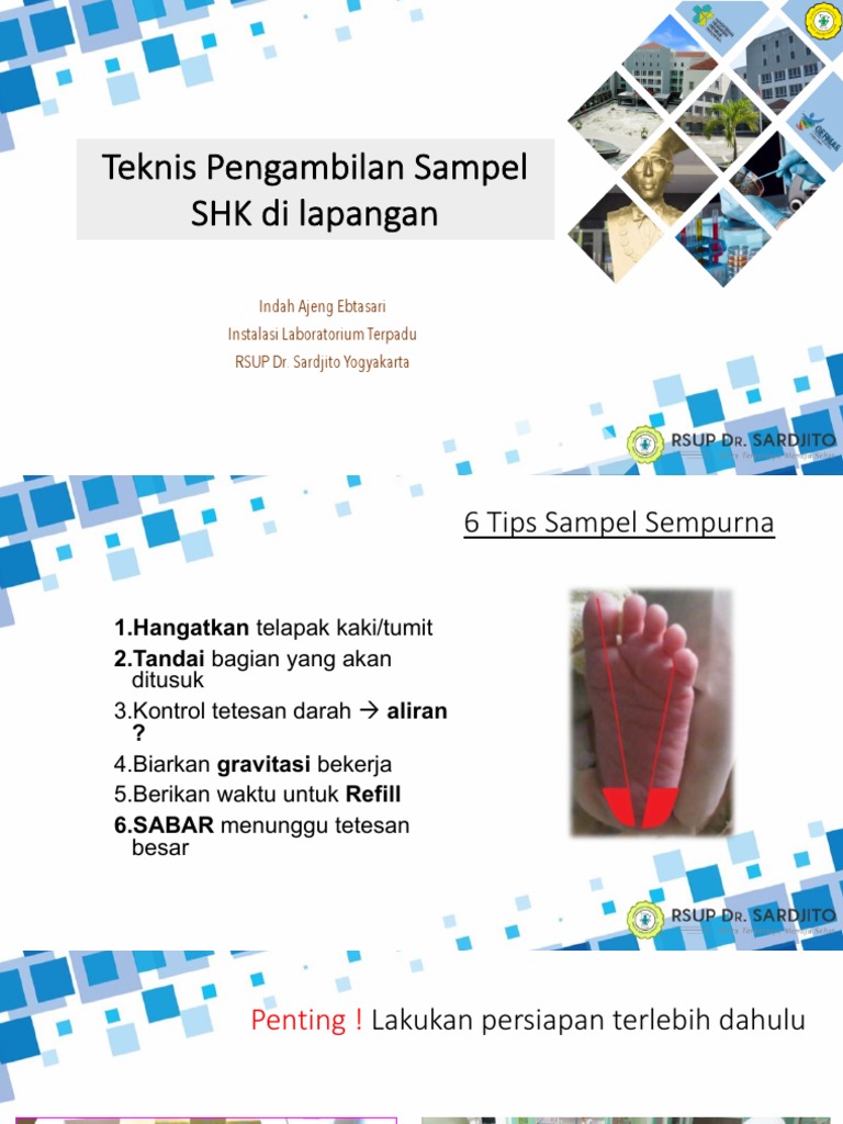Tips Pengambilan Sampel SHK yang Sempurna | PDF | Sains & Matematika