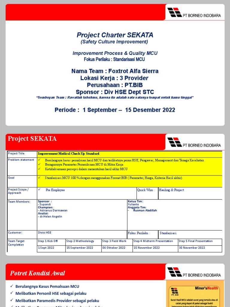 Project Sekata - Improvement Process & Quality Mcu | PDF | Teknologi ...