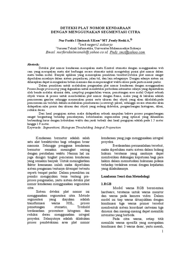 Jurnal Deteksi | PDF