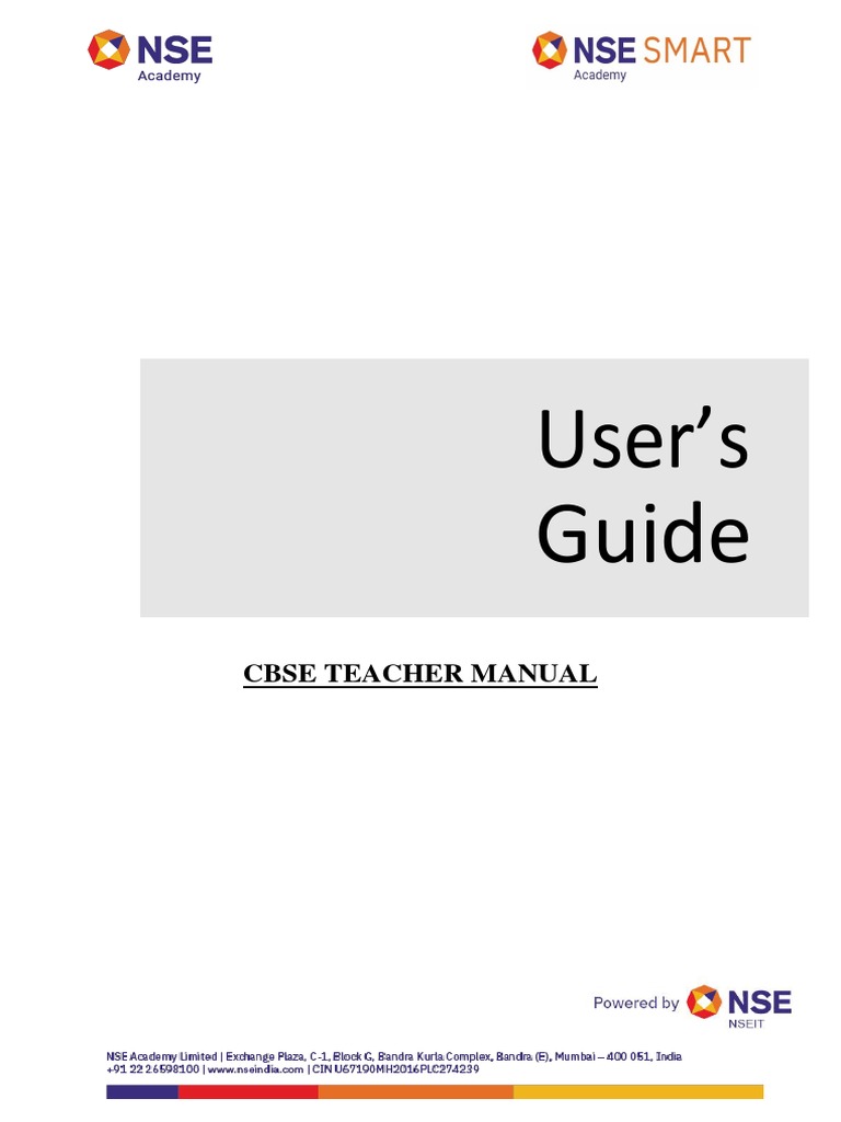 Nse Smart Teacher Manual | PDF