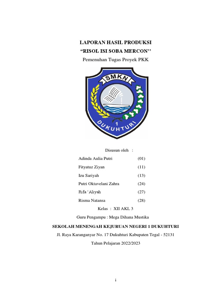 Laporan Risol PDF | PDF