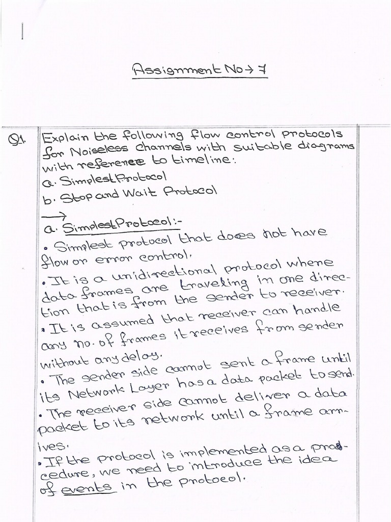 Atish Chandra Ray - CN Assignment No - 07 | PDF