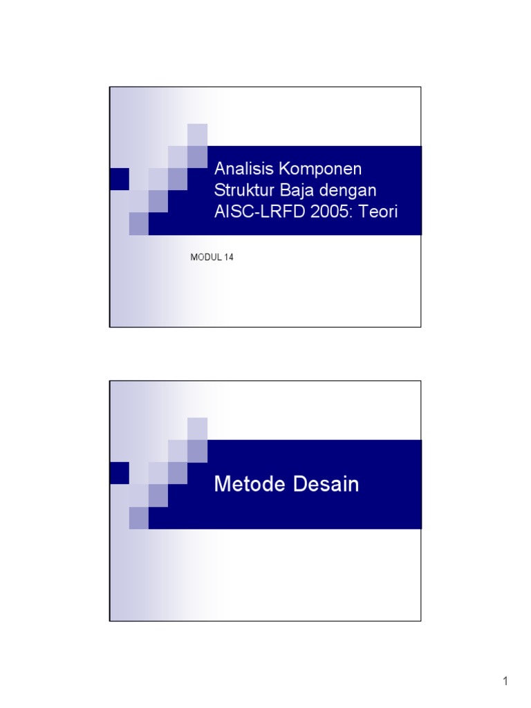 Modul 14 Struktur Baja 2 | PDF