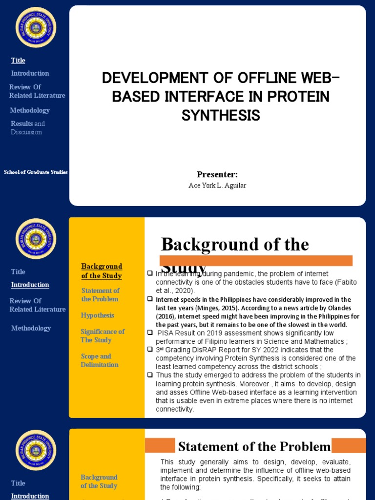 Thesis Final Defense Presentation | PDF