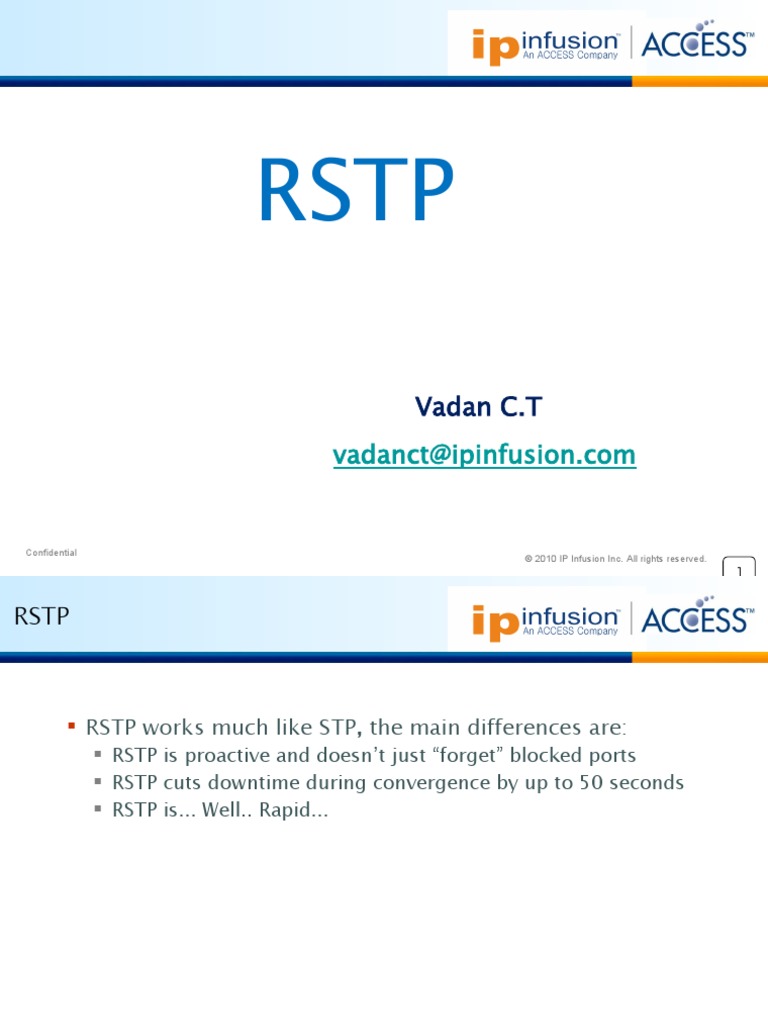 RSTP | PDF