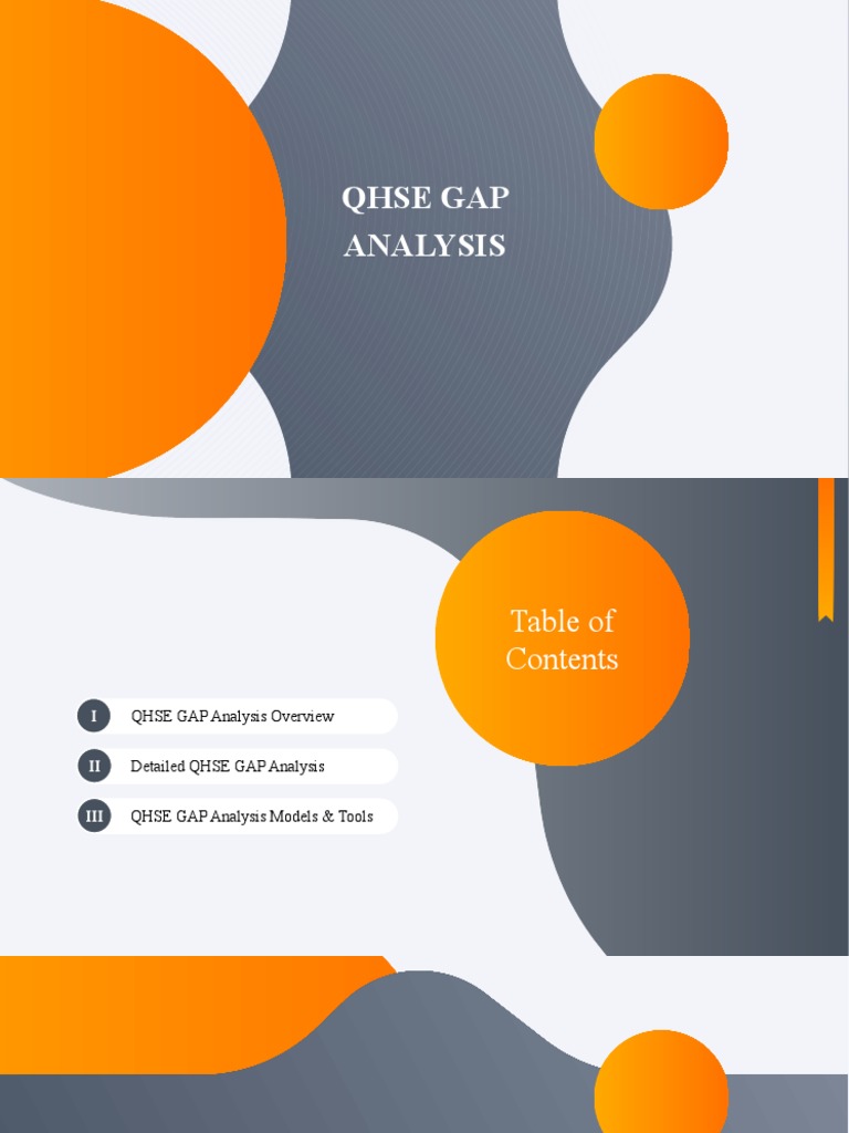 QHSE Gap Analysis Overview and Tools | PDF