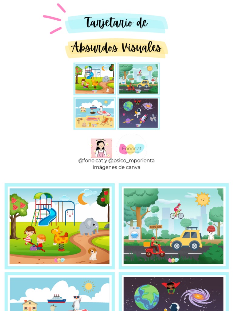 Absurdos Visuales en Tarjetas | PDF