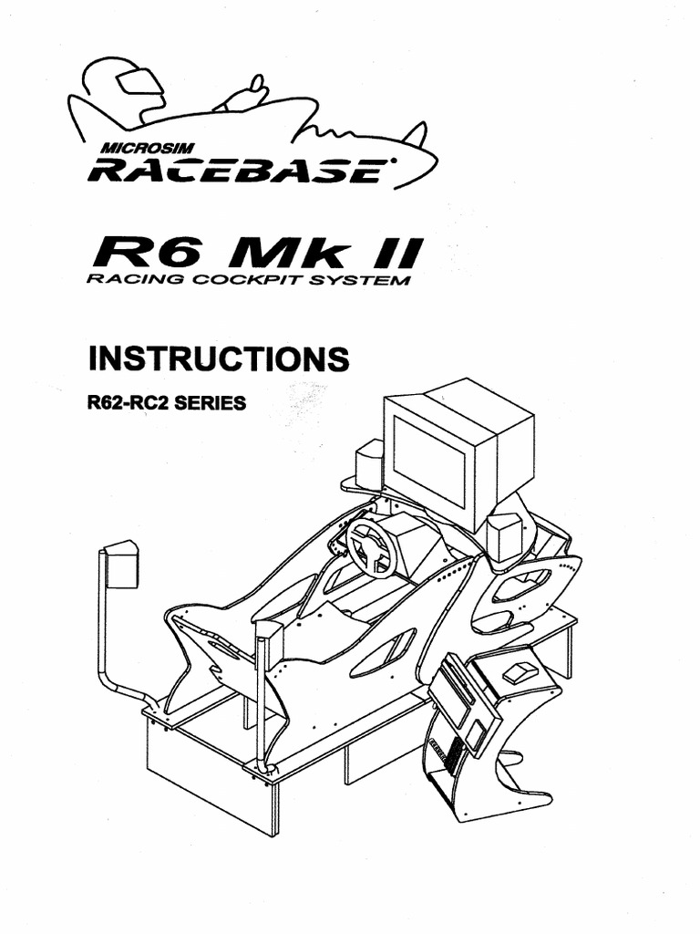 Microsim Racebase R6 Mk2 instructions | PDF