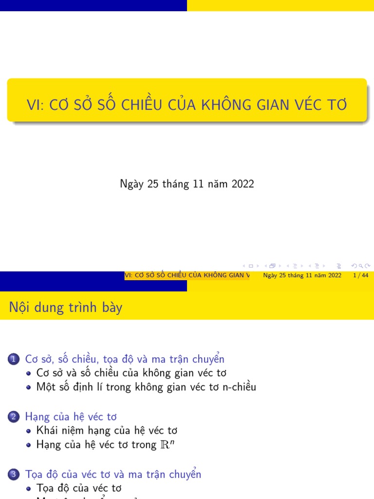 Tuan 6 CoSo SoChieu KGVT | PDF