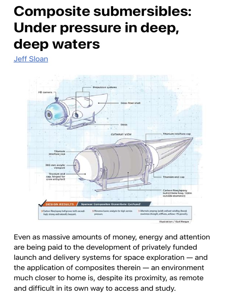 Composite submersibles_ Under pressure in deep, deep waters ...