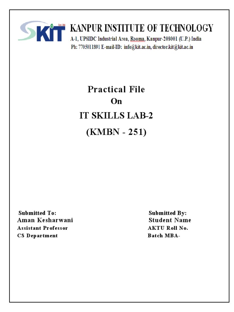 Front Page, Acknowledgemnt, Certificate | PDF