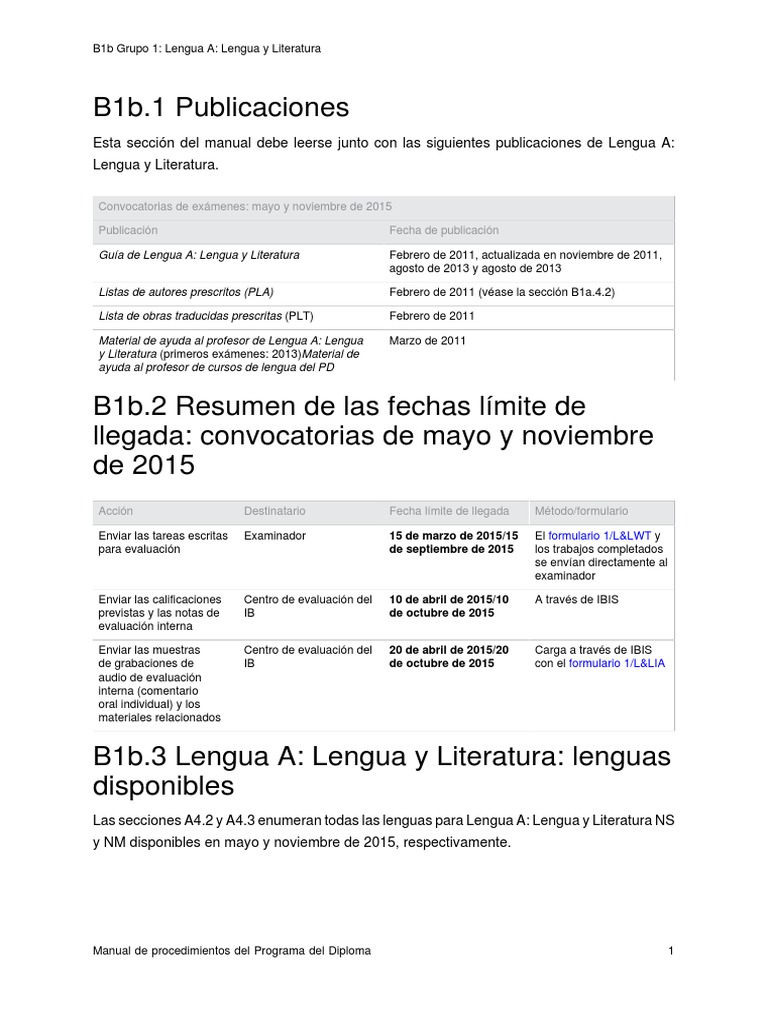 Cómo Evaluar - Examinar Ib A | PDF