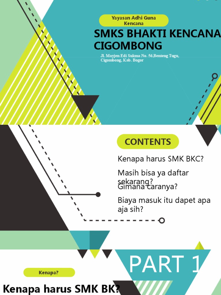 SMK BK Cigombong | PDF