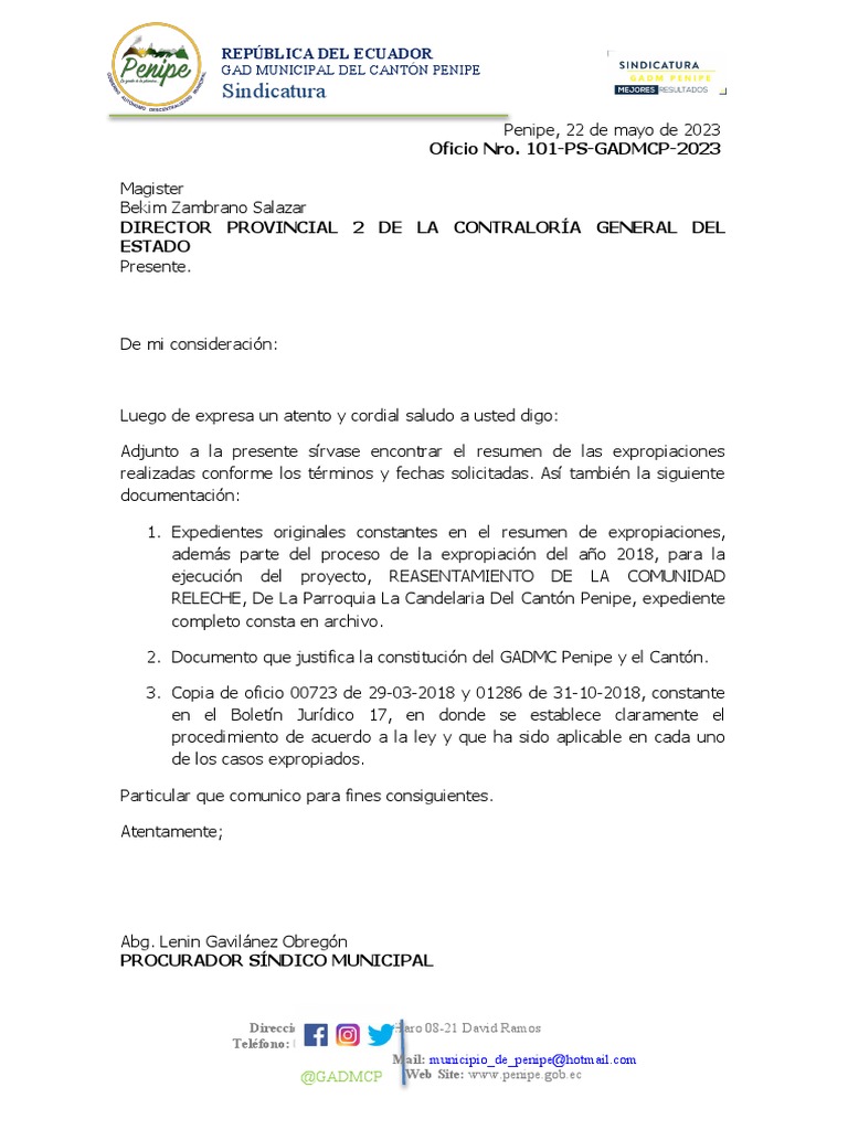 2023 - 101 - Contraloria (5609) | PDF | Principios éticos | Gobernancia