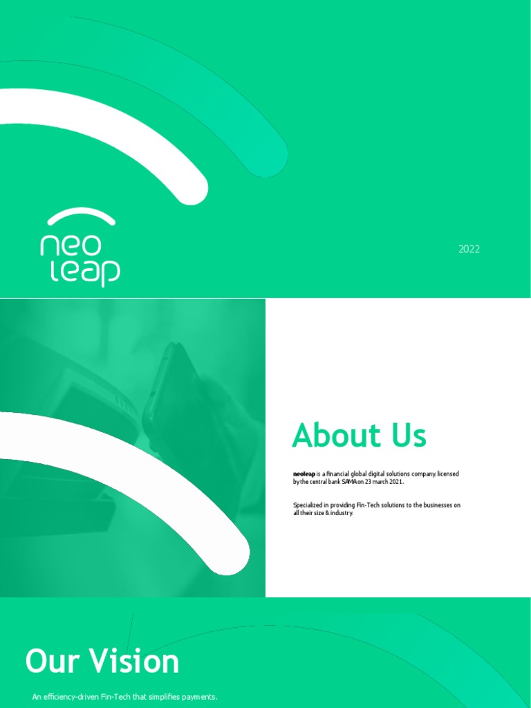 Neoleap Profile | PDF | Point Of Sale | Credit Card