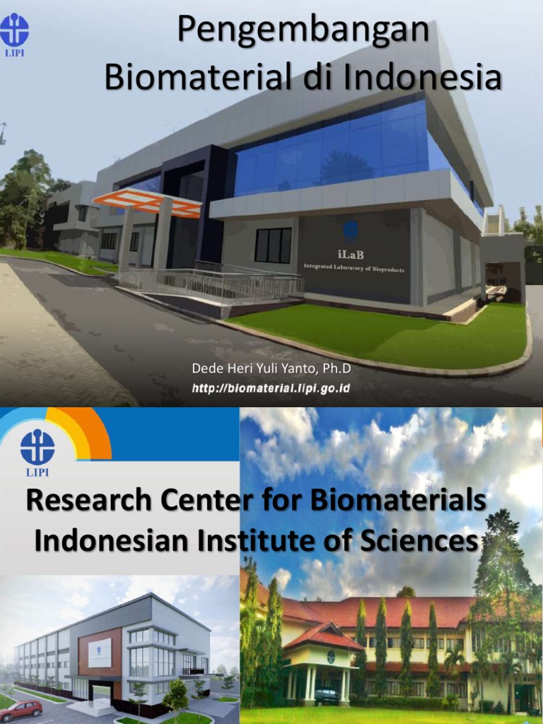 Pengembangan Produk Biomaterial Di Indonesia Compressed | PDF