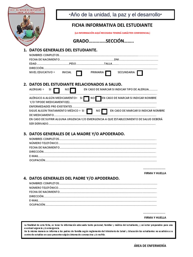 Ficha Informativa | PDF