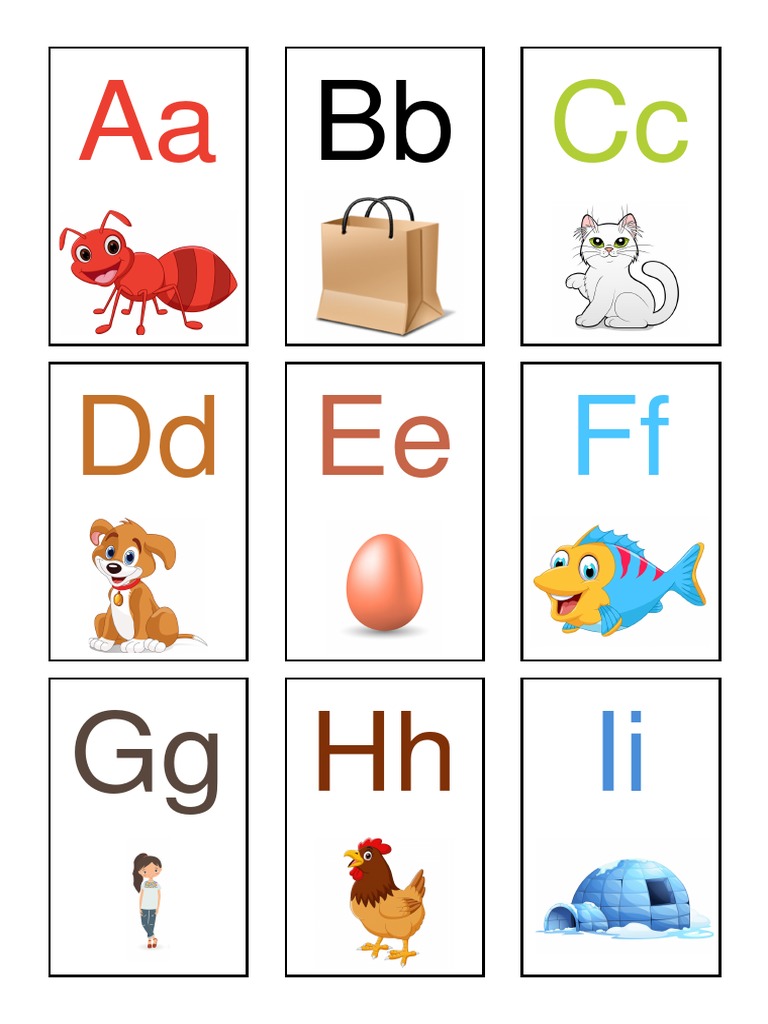A - Z Flash card | PDF