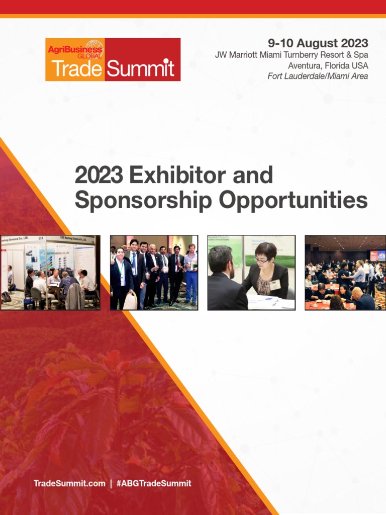 2023 Trade Summit Prospectus | PDF