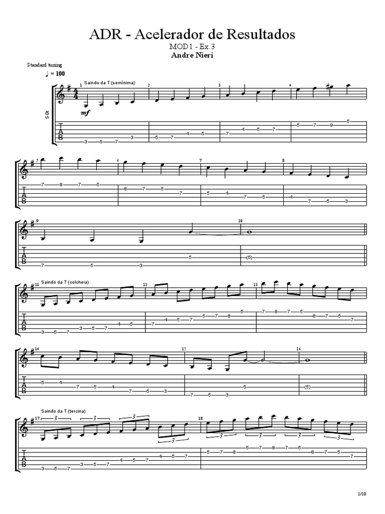 Adr Acelerador de Resultados Mod1 Ex3 | PDF