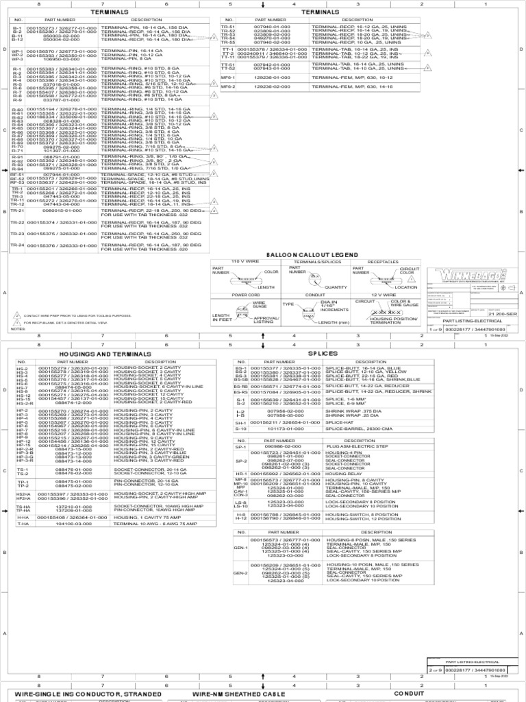 Electrical Callouts | PDF | Electrical Connector | Components