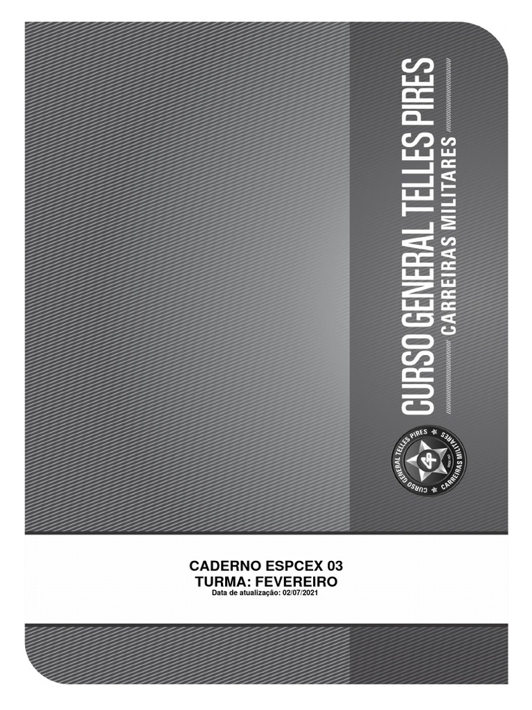 Caderno Espcex Fev 03 02-07-2021 | PDF